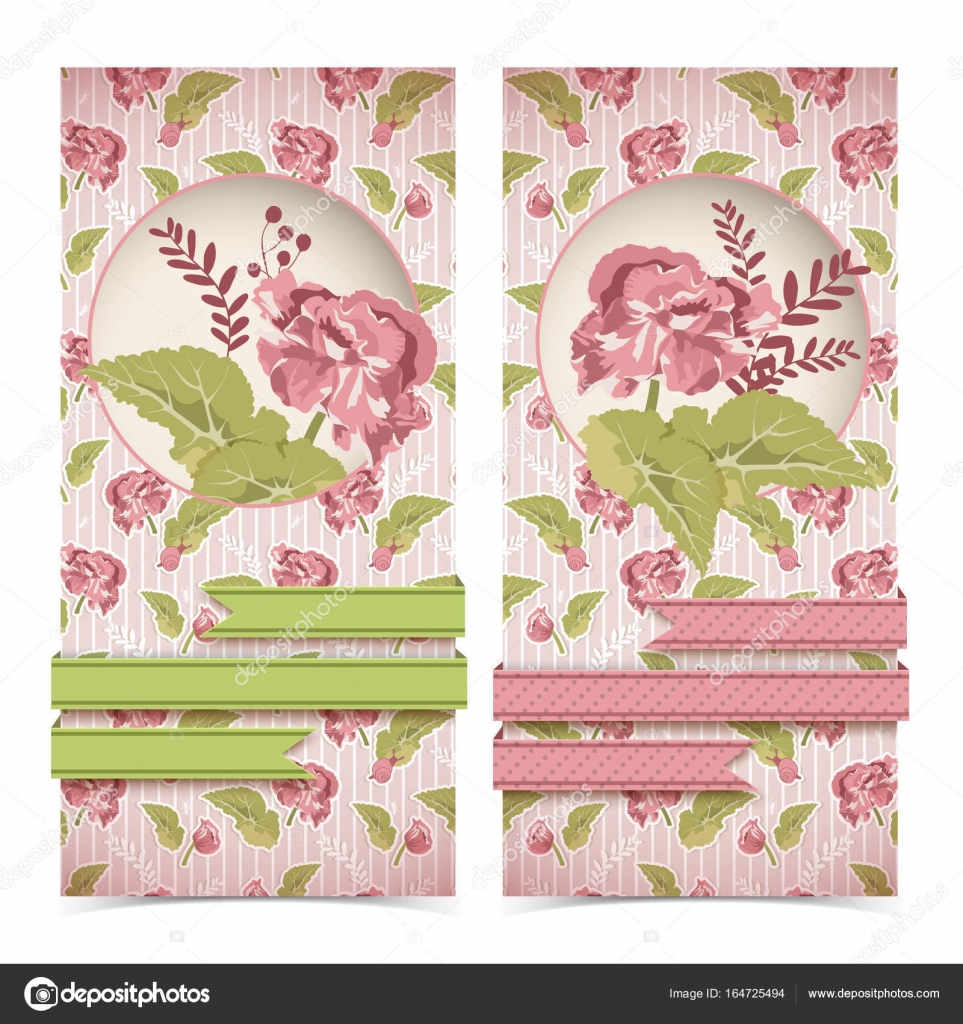 Vintage Celebrate Vertical Banners Stock Vector by ©Mogil #164725494