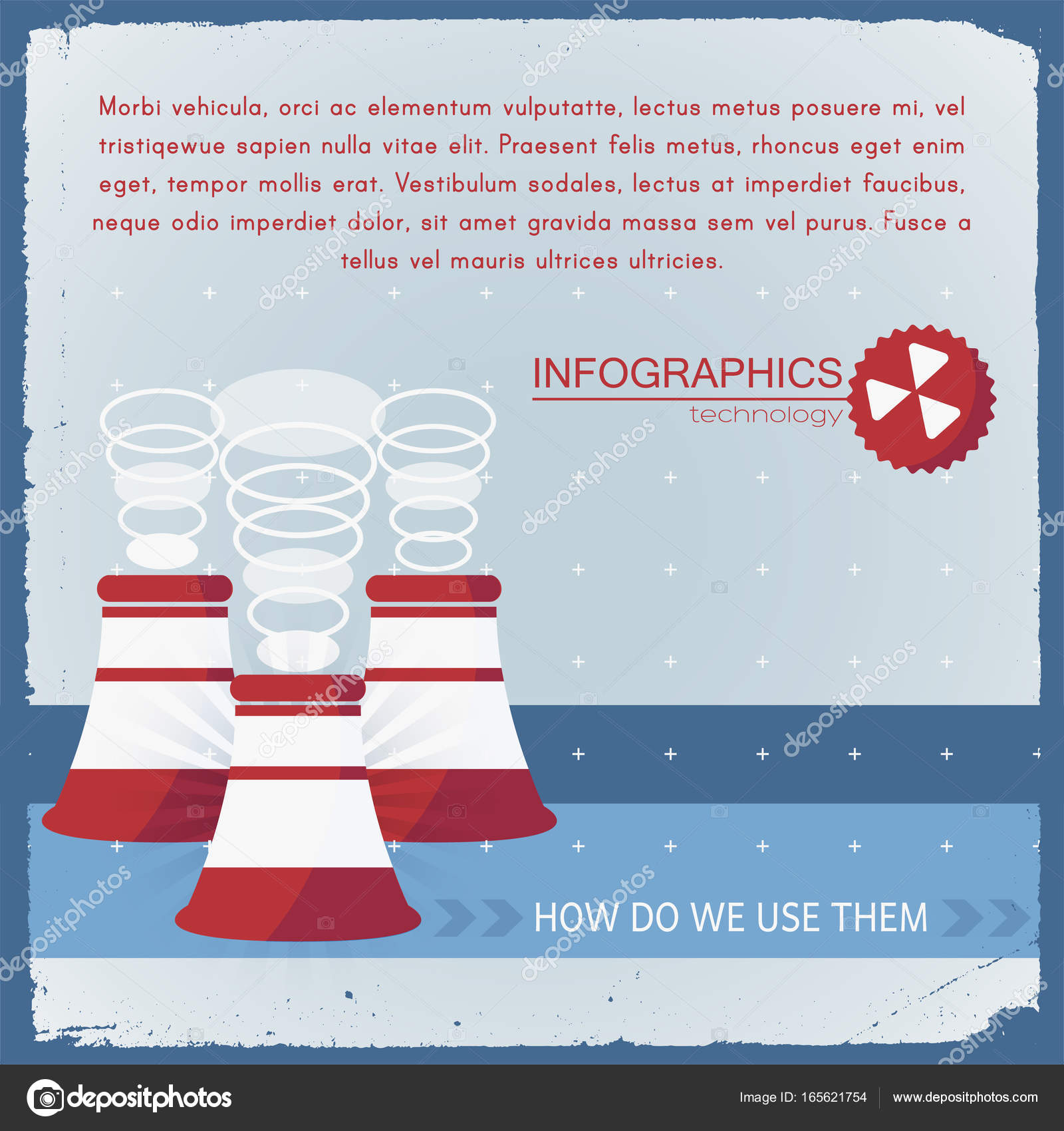 Industrial Technology Infographics Stock Illustration by ©Mogil #165621754