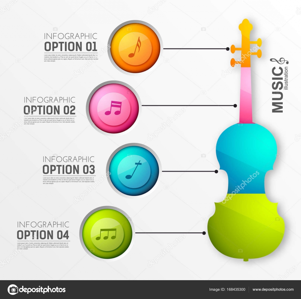 Music Instrument Infographics Stock Vector by ©Mogil 168435300