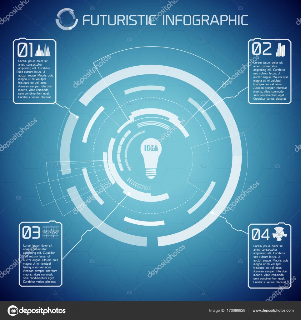 Futuristic Abstract Infographics Stock Vector by ©Mogil 170099828