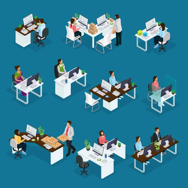 100,000 Isometric call center Vector Images | Depositphotos