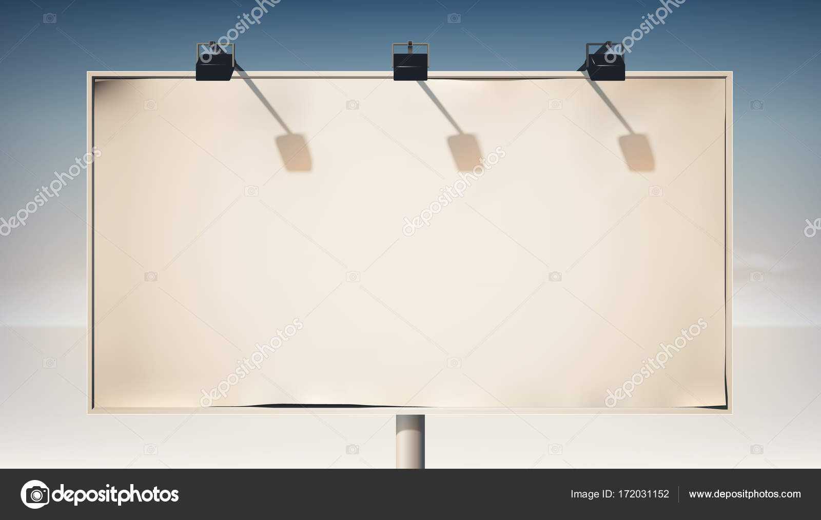 Promotional Horizontal Billboard Stock Vector Image by ©Mogil #172031152