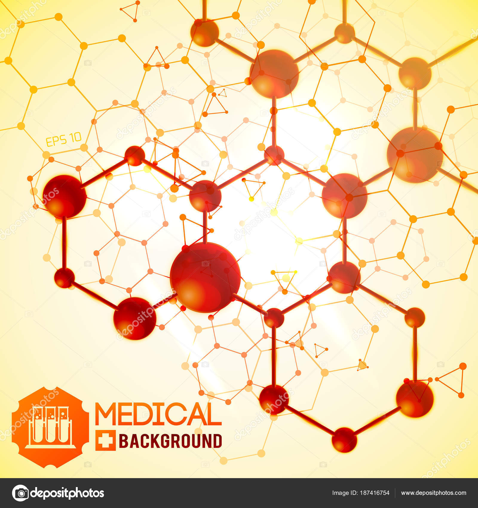 Medical Background Illustration Stock Vector Image by ©Mogil #187416754