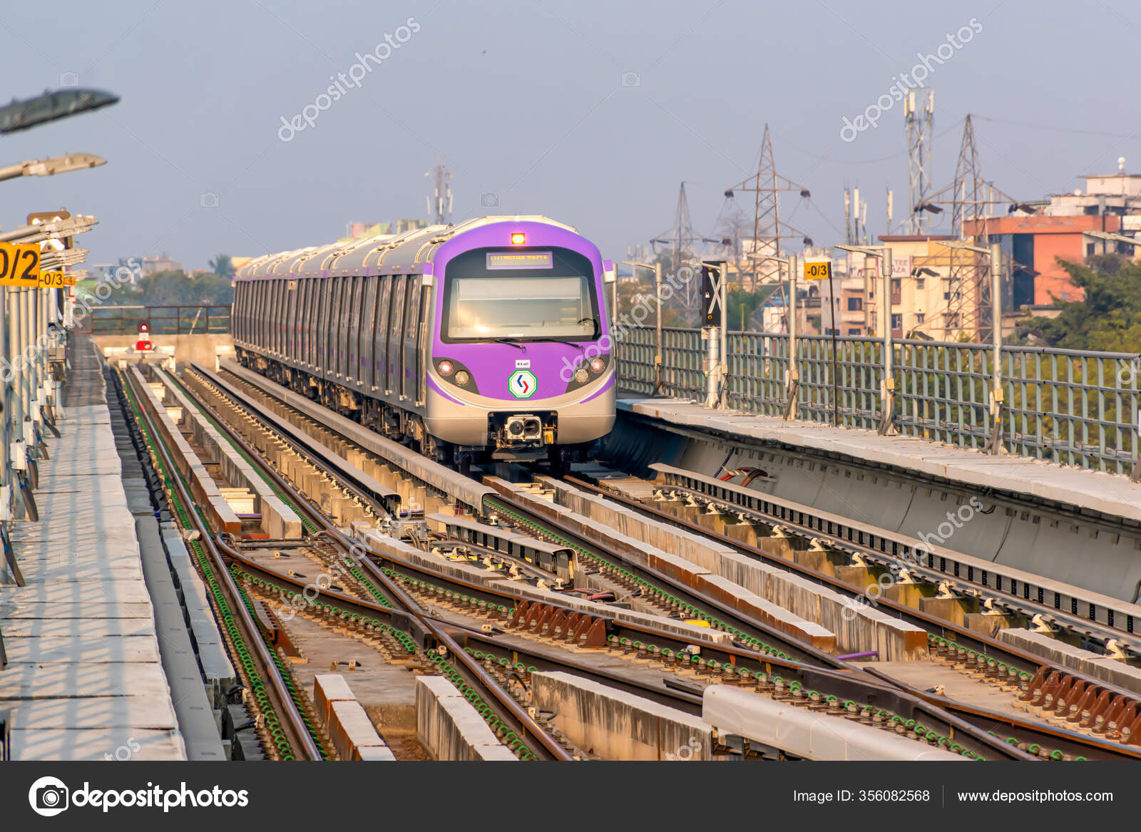 Kolkata East West Metro Train