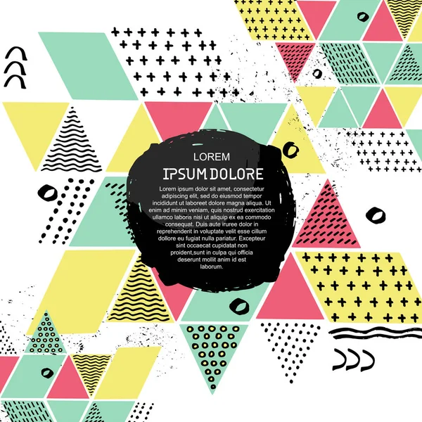 Different colored triangles Stock Vector Image by ©color885 #143917807