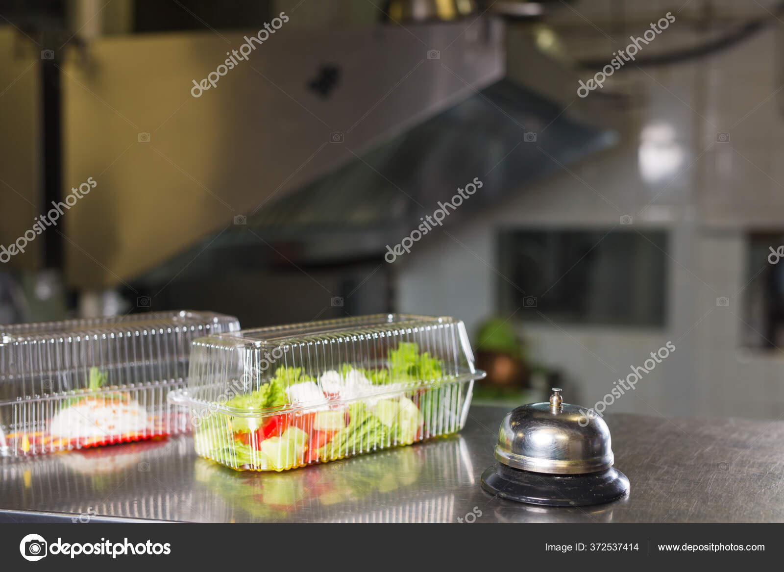 Cooking Restaurant Packing Container Delivery — Stock Photo © norenko.a ...