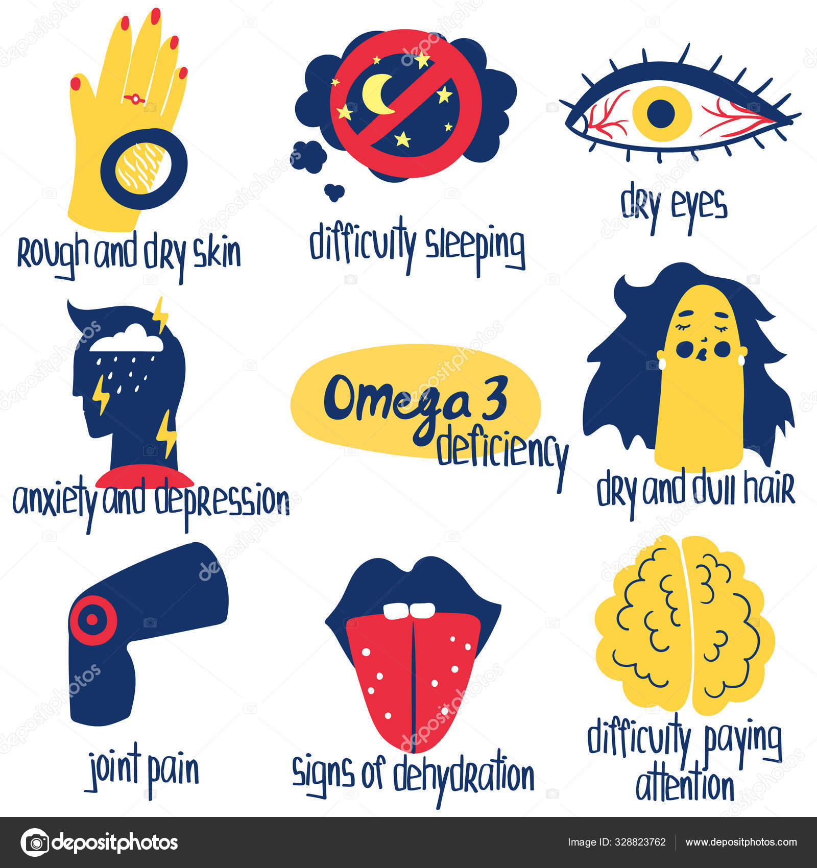 Omega3 — Stock Vector © OllyKava #328823762