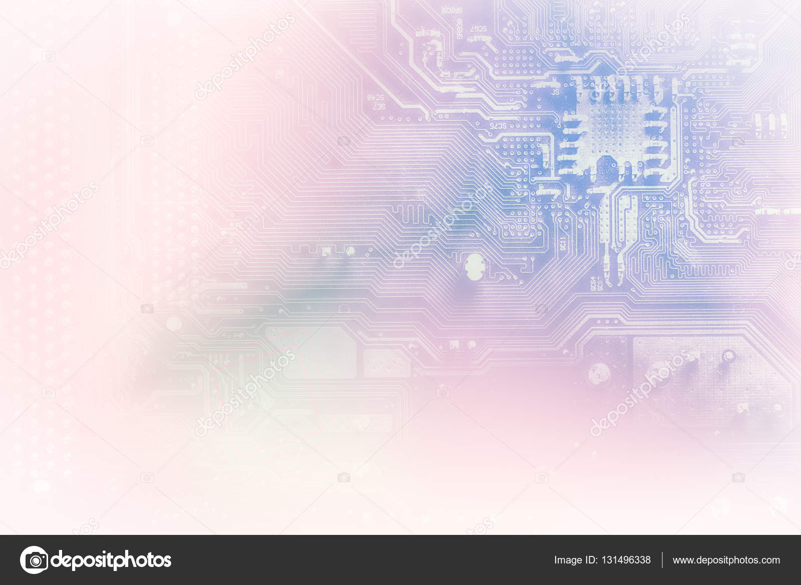 Computer Technology Light Background