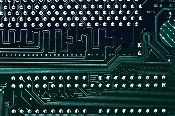 Circuit board. Electronic computer hardware technology. Motherboard digital chip. Tech science ...