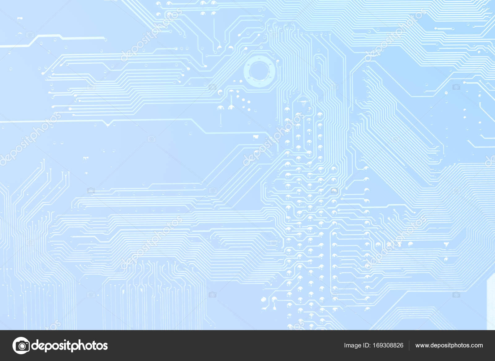 Computer Technology Light Background