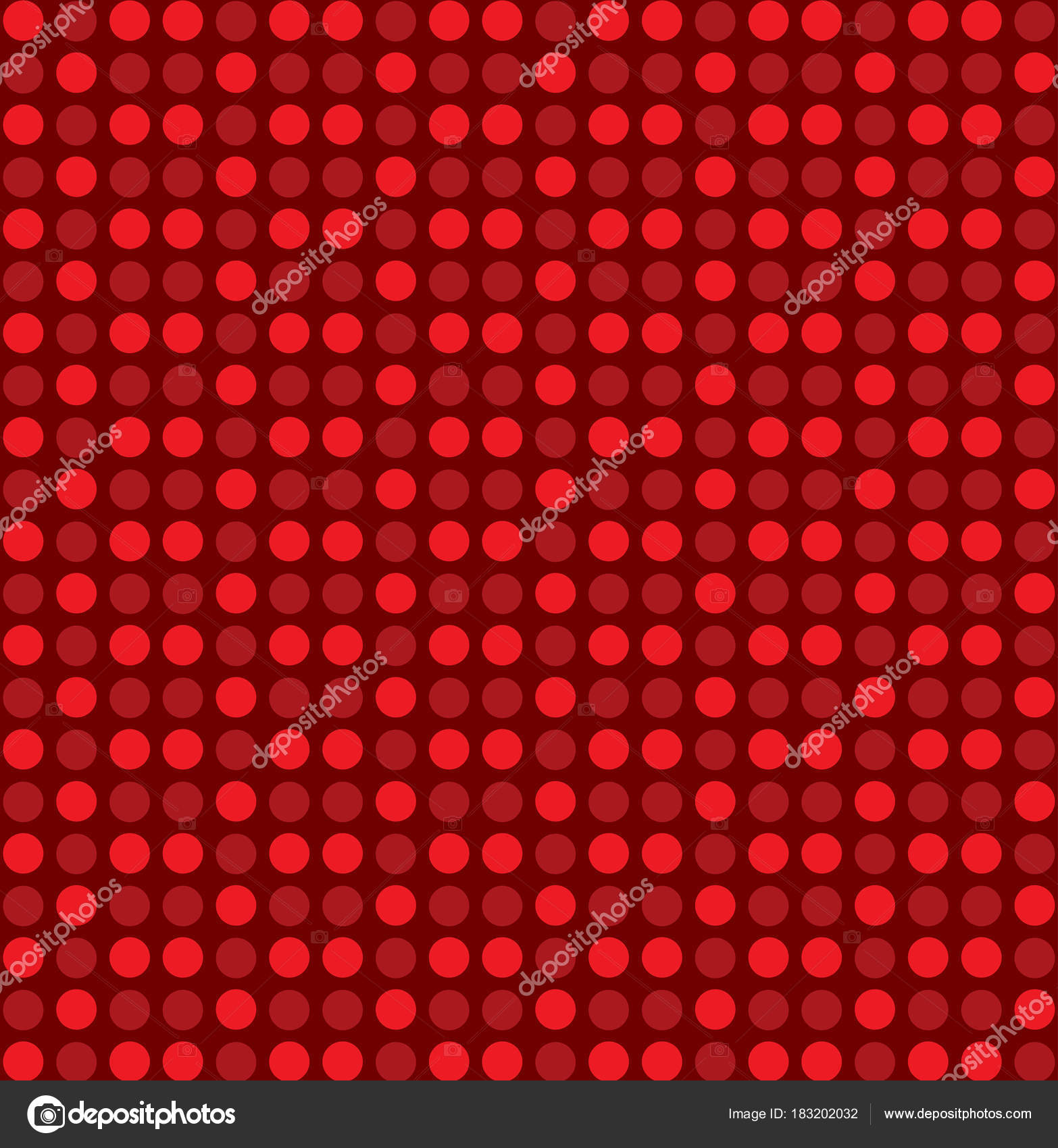 Red dot pattern background vector Stock Vector by ©afe207 183202032
