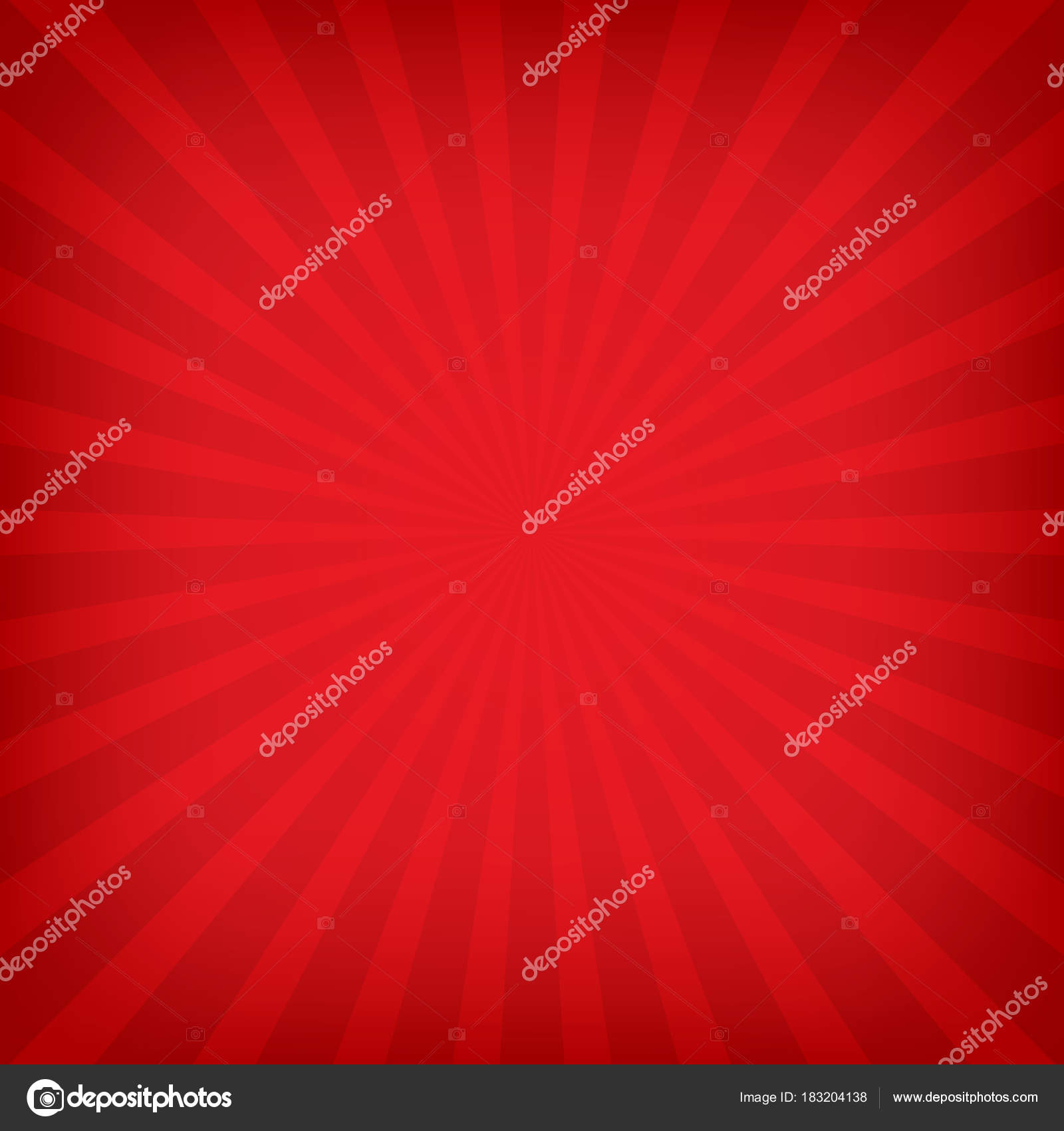 Red color with sun rays background Stock Vector Image by ©afe207 #183204138