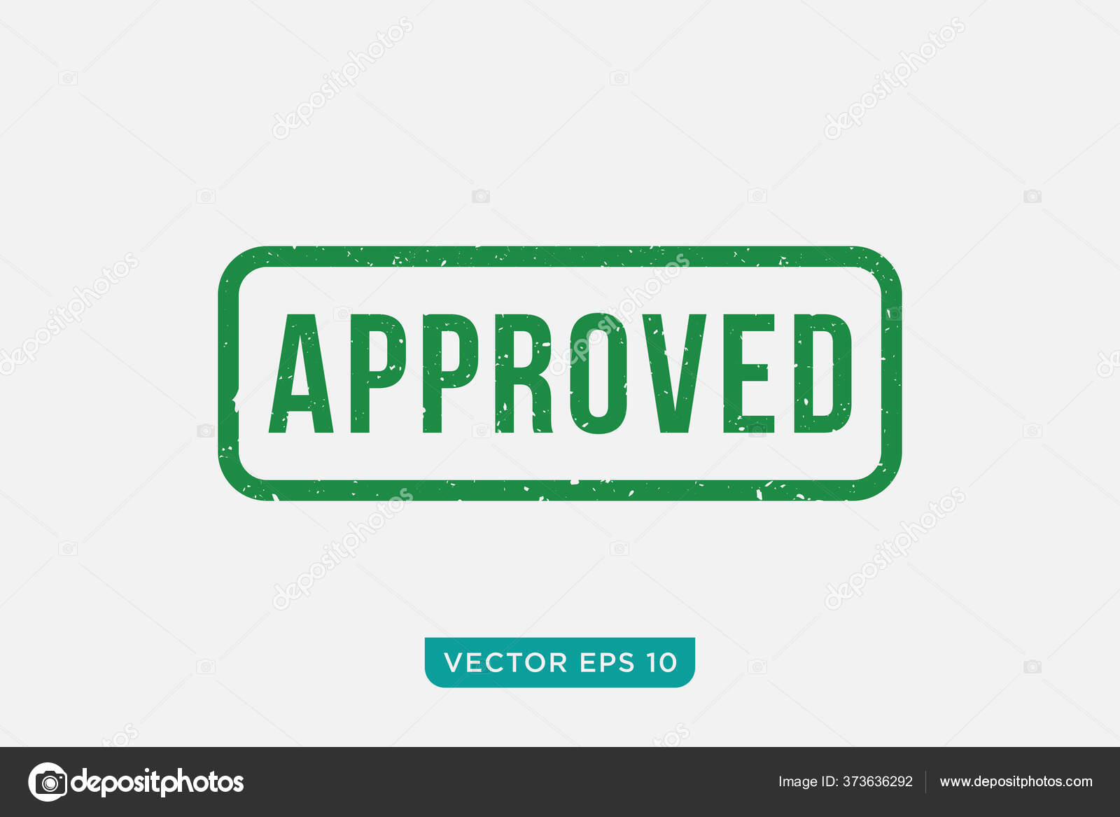 Accepted Stamp Green