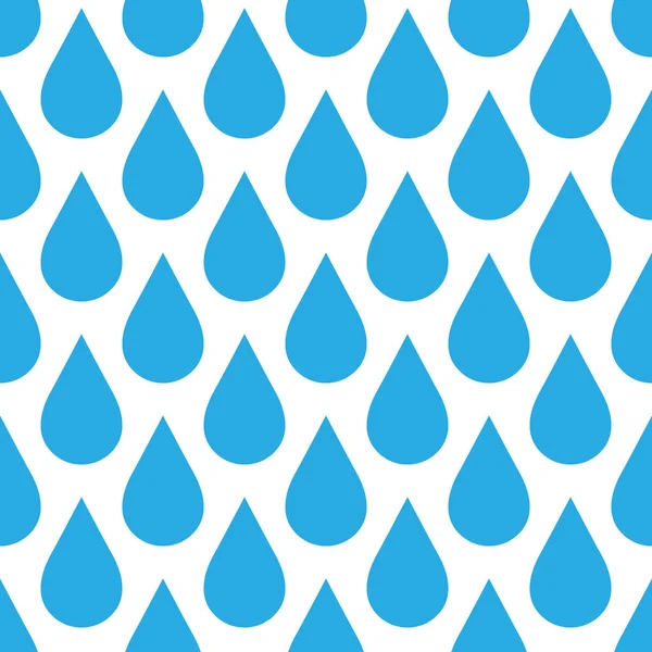 Blue Raindrop Outline