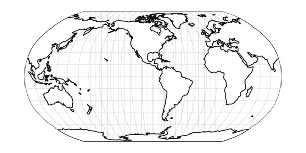 100,000 Projection carte du monde Vector Images | Depositphotos