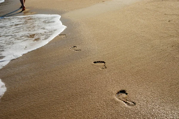 Beach footsteps Stock Photos, Royalty Free Beach footsteps Images ...