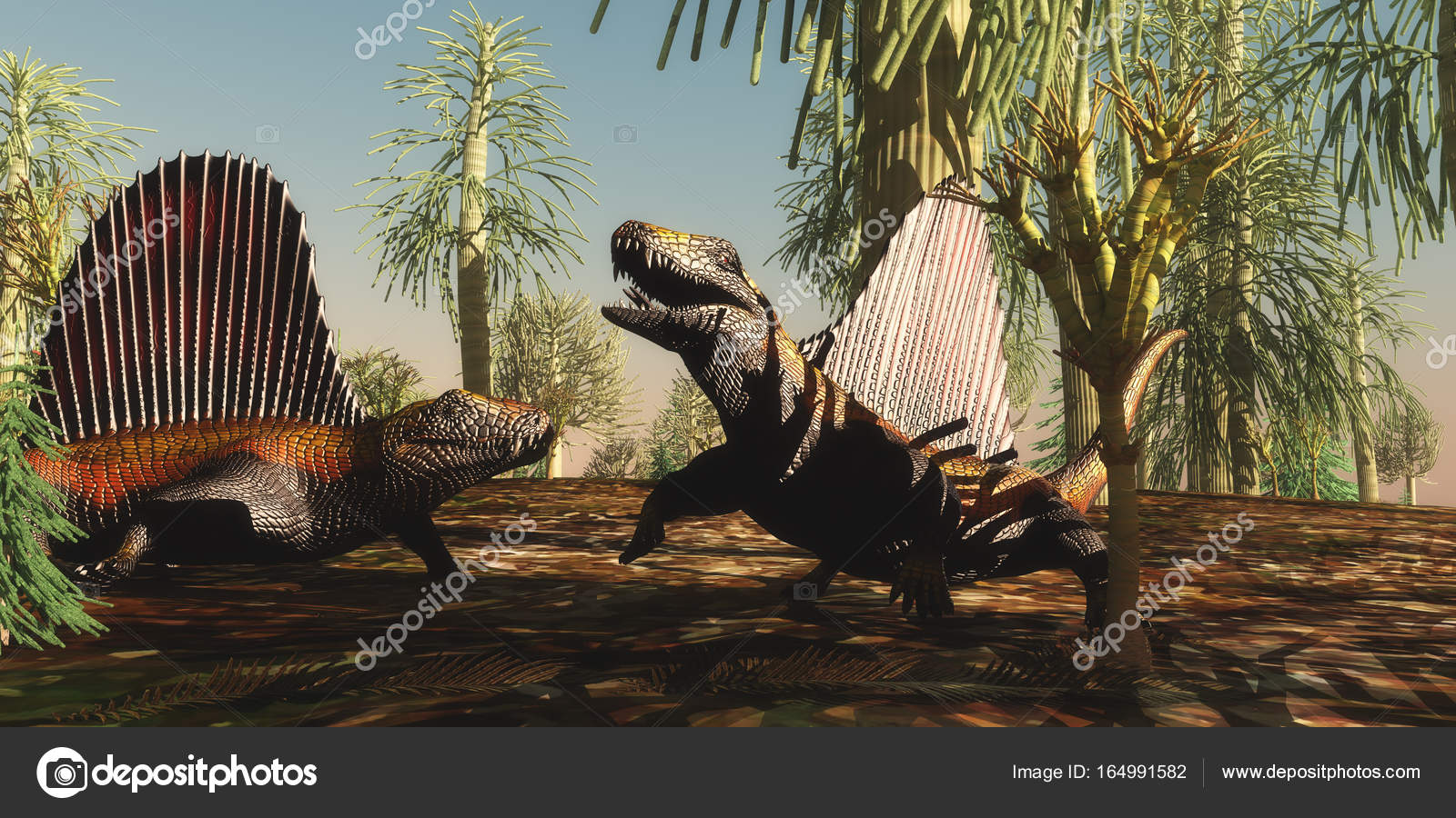 Permian Animals And Plants