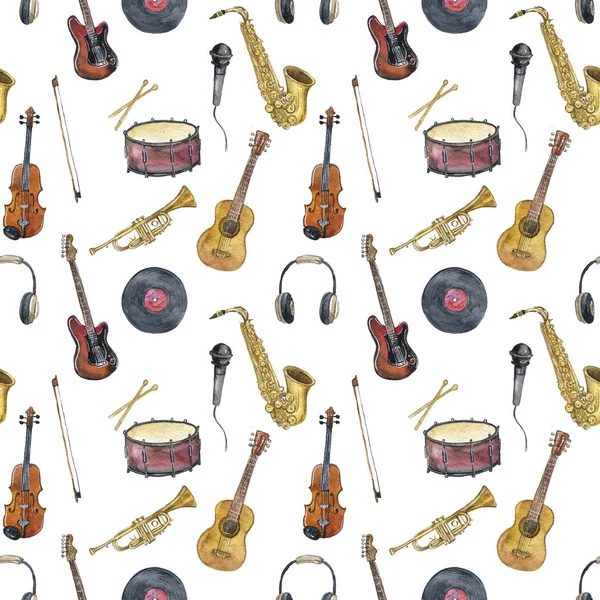 Music instruments collage Stock Photos, Royalty Free Music instruments ...