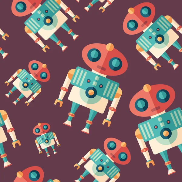 Robot background pattern Vector Art Stock Images | Depositphotos