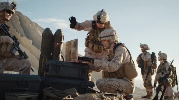 Soldiers are Using Laptop Computer for Surveillance During Military ...