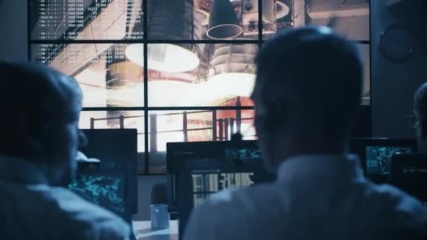 Nasa Control Room Celebration