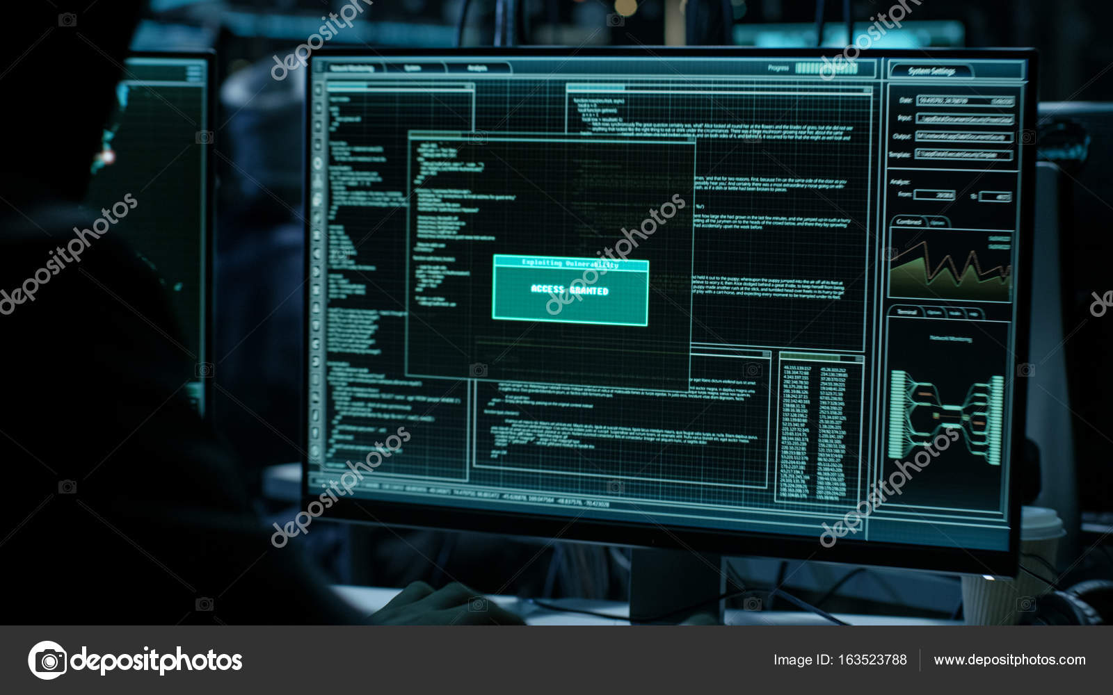 Dangerous Hacker Braking and Getting Access into Government Data Stock ...