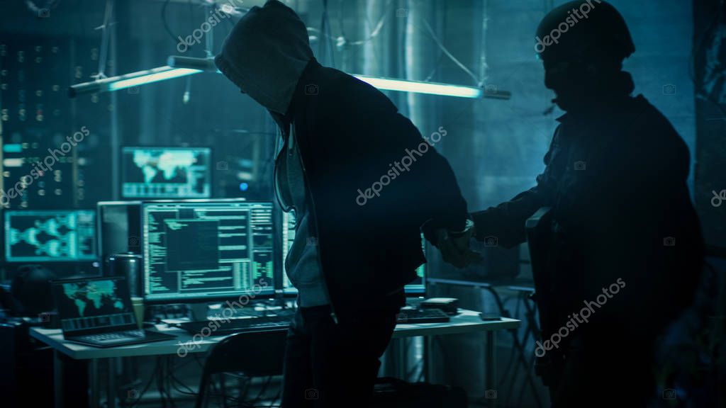 Fuerzas Especiales de Ciberseguridad Completamente Armadas Arrestos de ...