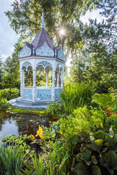 Summer garden with alcove Stock Photo by ©photollurg2 138600184