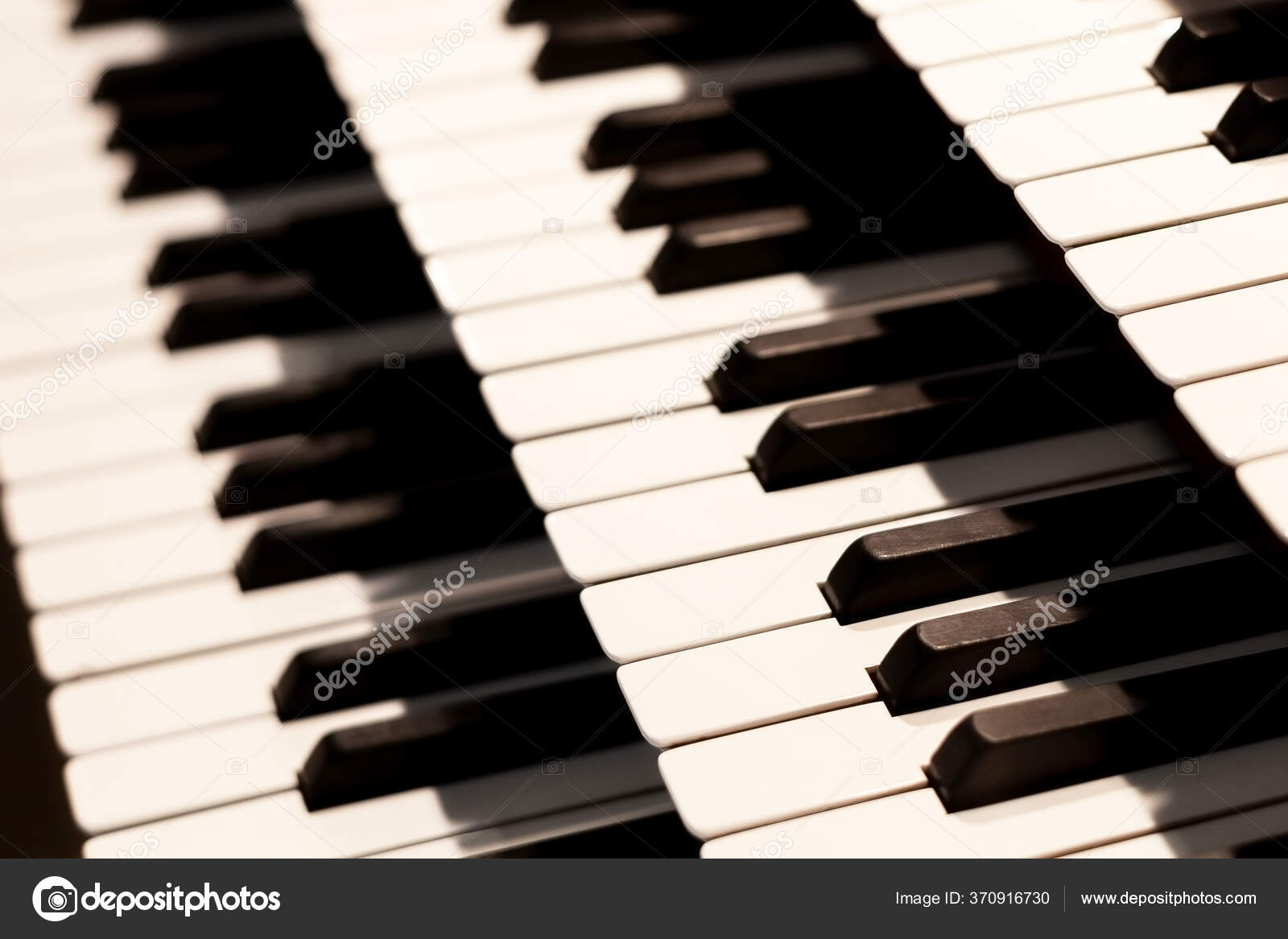 Simple Triple Pipe Organ Instrument Keyboard Three Organ Keyboards ...