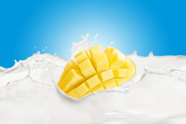 Mango milk splash Stock Photos, Royalty Free Mango milk splash Images ...