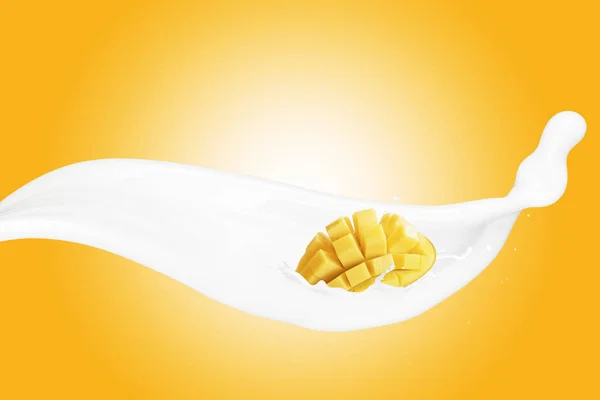 Mango milk splash Stock Photos, Royalty Free Mango milk splash Images ...