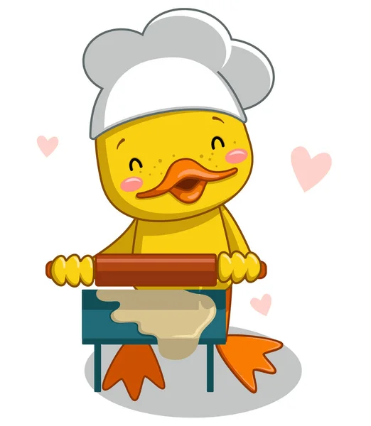 Animal duck chef cartoon Stock Photos, Royalty Free Animal duck chef ...
