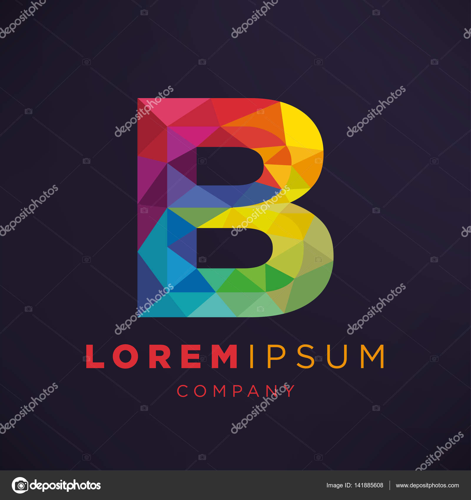 Corporate logo design with letter Stock Vector by ©kursatunsal 141885608