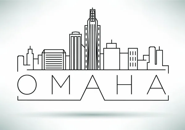 Omaha skyline Vector Art Stock Images | Depositphotos