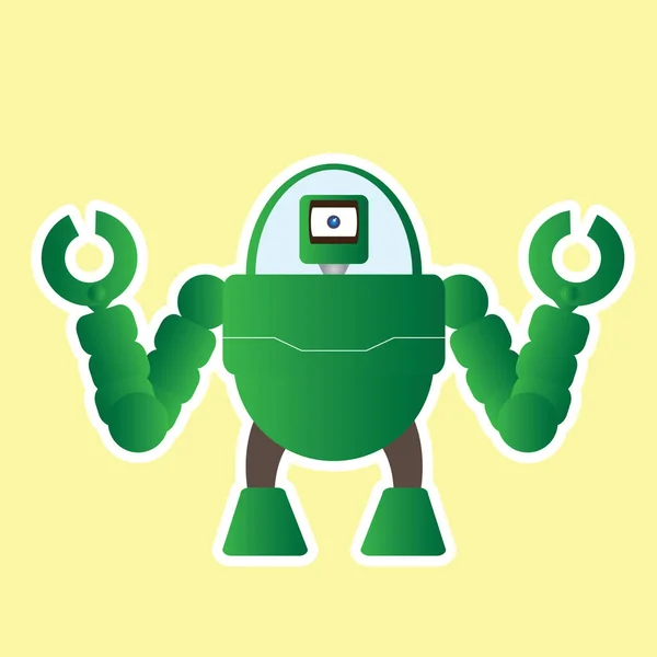Green Robot Logo