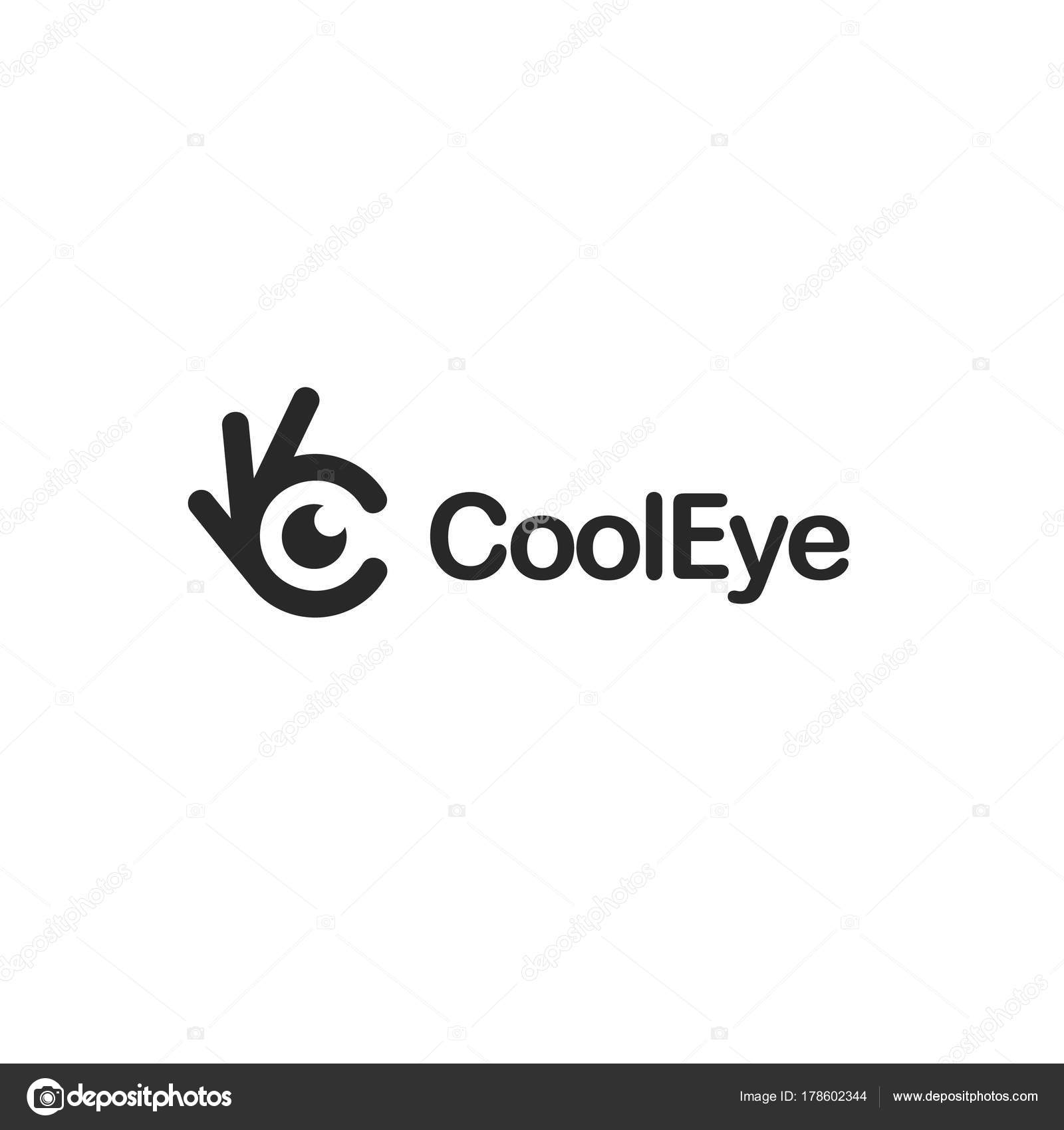 Eye icon. Ok symbol, Okay vector logo, high quality Stock Vector by ...