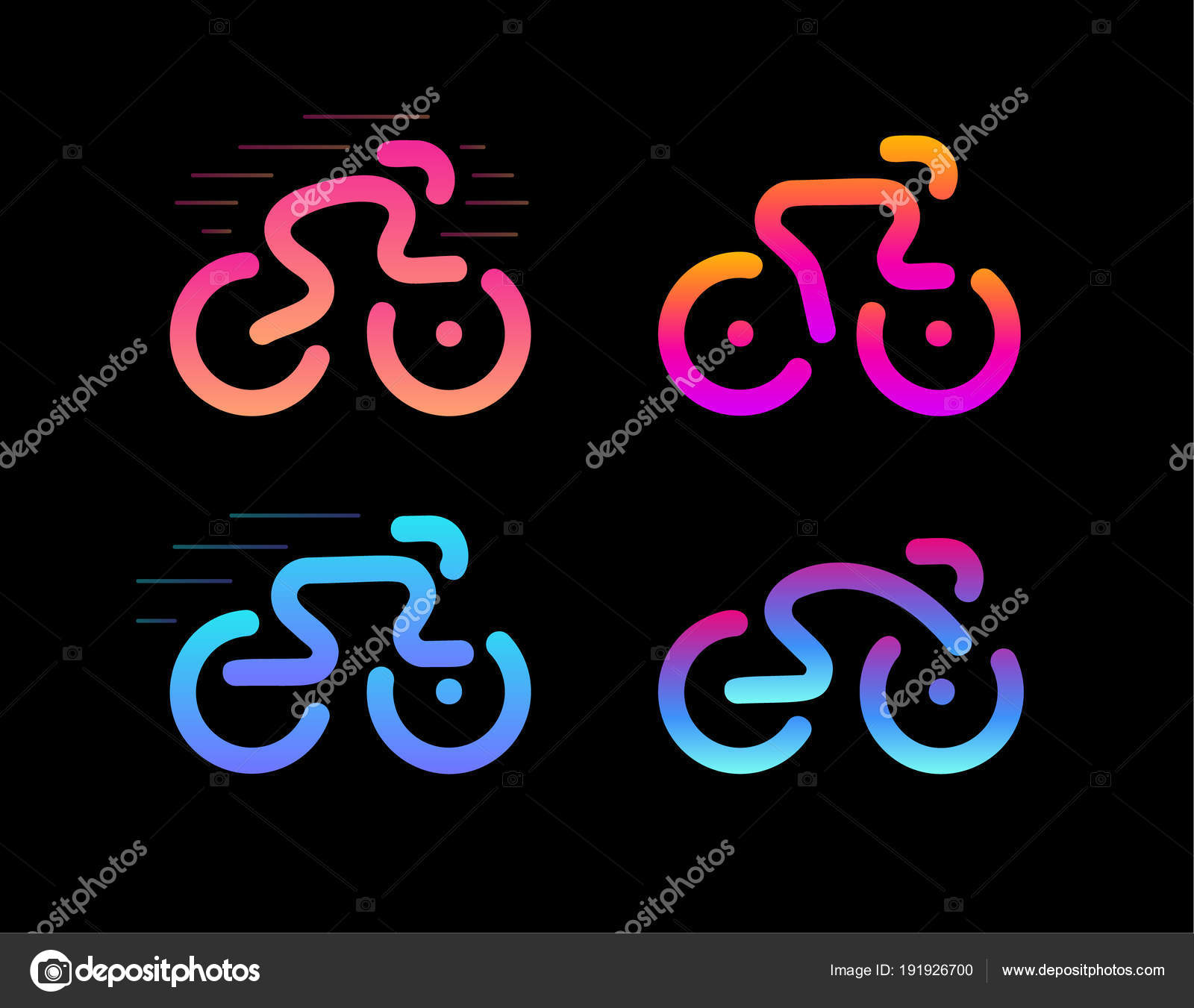 Logotipo De Ruta Ciclista