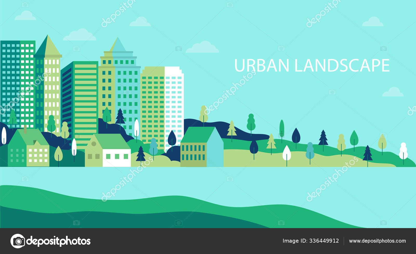 Simple City Vector