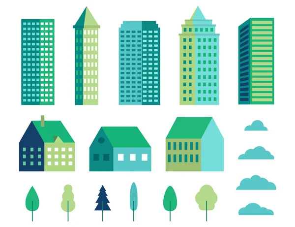 Lake town Vector Images | Depositphotos