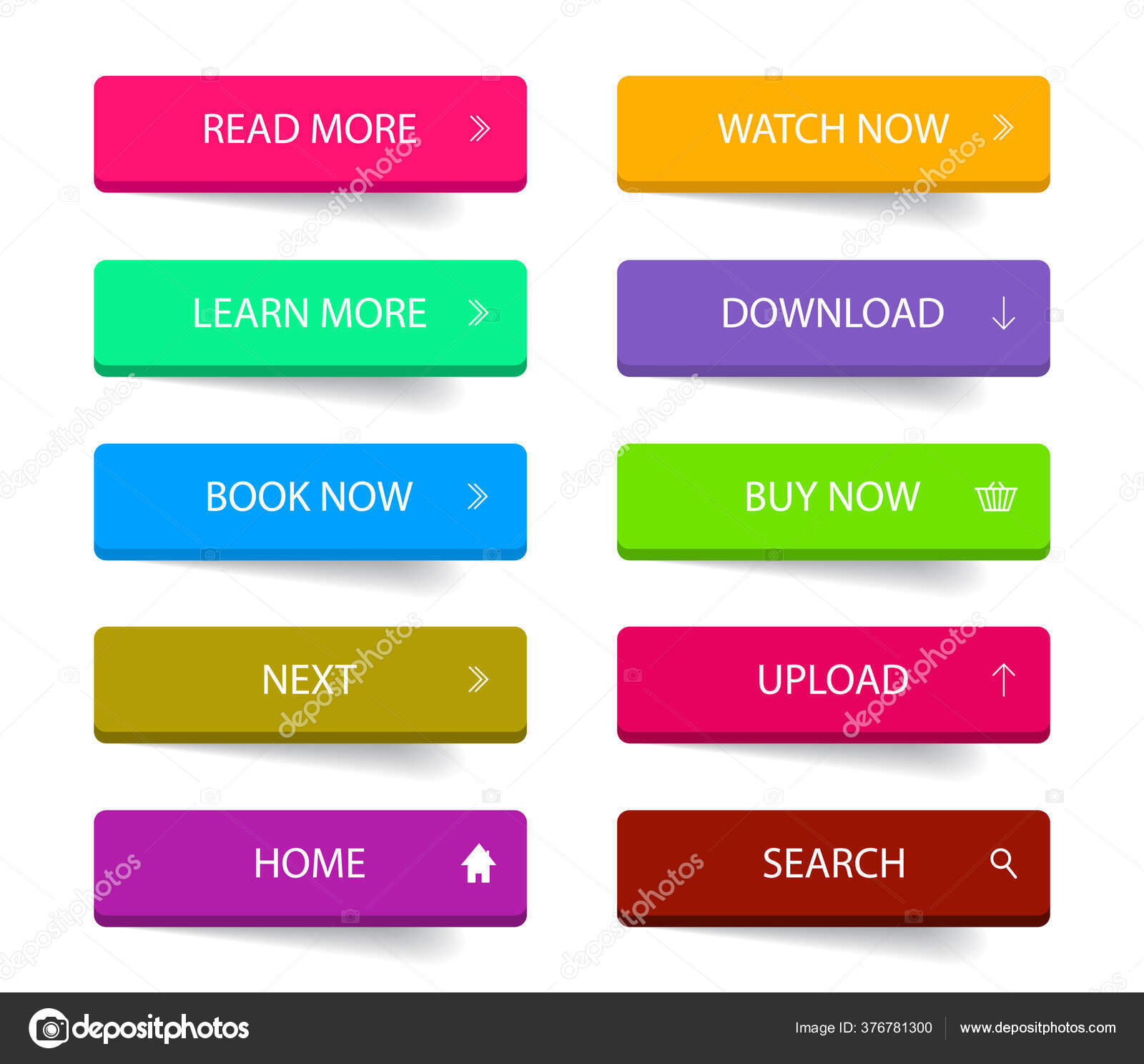 Home Web Buttons