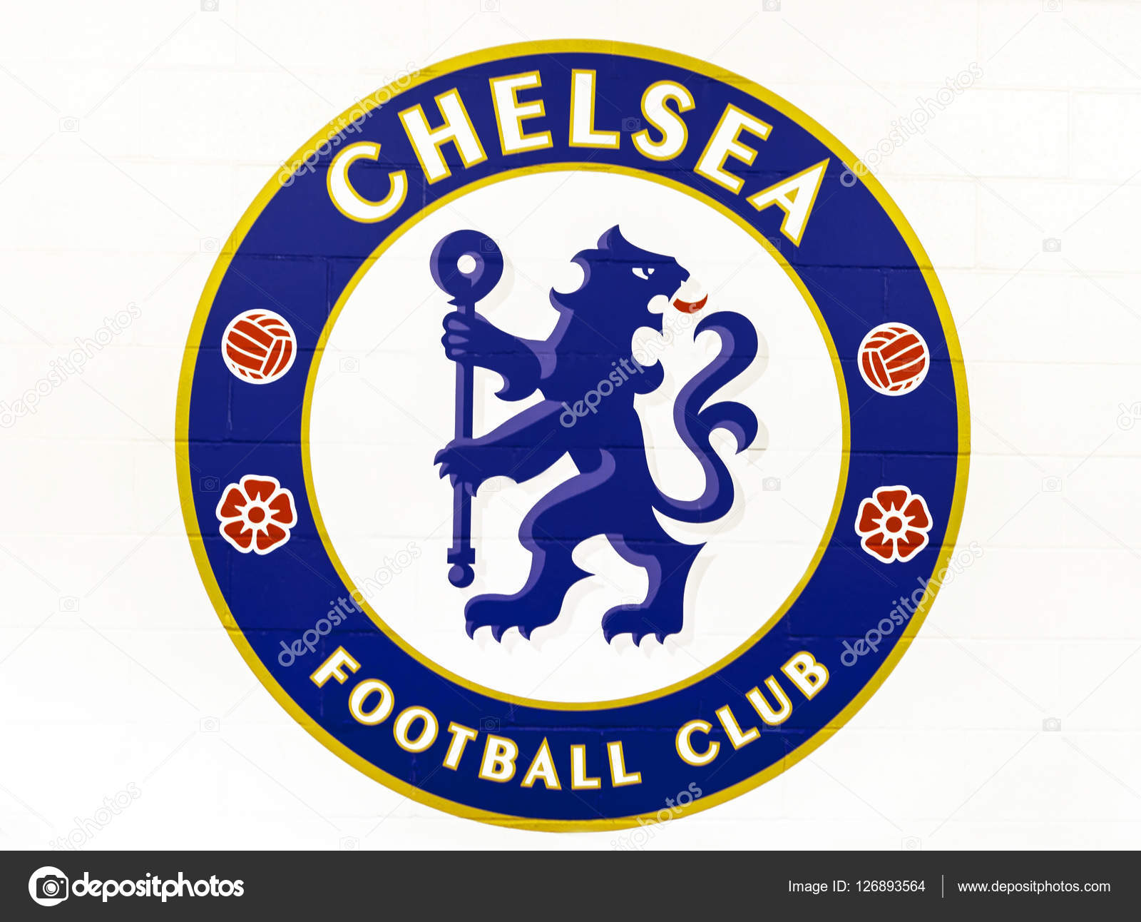 Official emblem of FC Chelsea – Stock Editorial Photo © yorgy67 #126893564