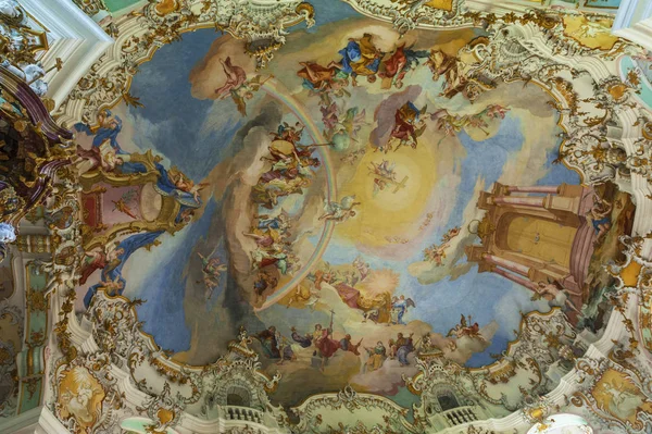 Rococo style interior in the White Church – Stock Editorial Photo ...