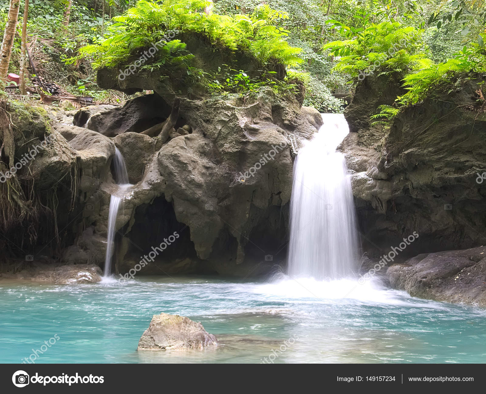 Kawasan dos cascadas — Foto de stock © Dolinsk #149157234