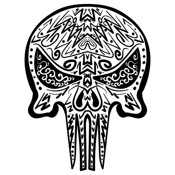 Calavera apache Imágenes Vectoriales, Gráfico Vectorial de Calavera ...