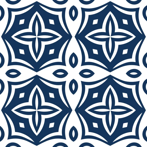 Blue Arabesque Pattern Stock Vector Image by ©amovitania #182364528