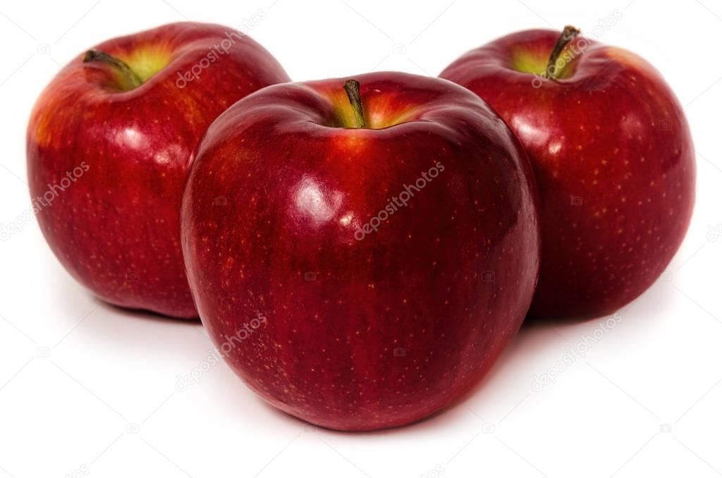 Apple fruit closeup isolated — Stock Photo © Toxitz #130384104