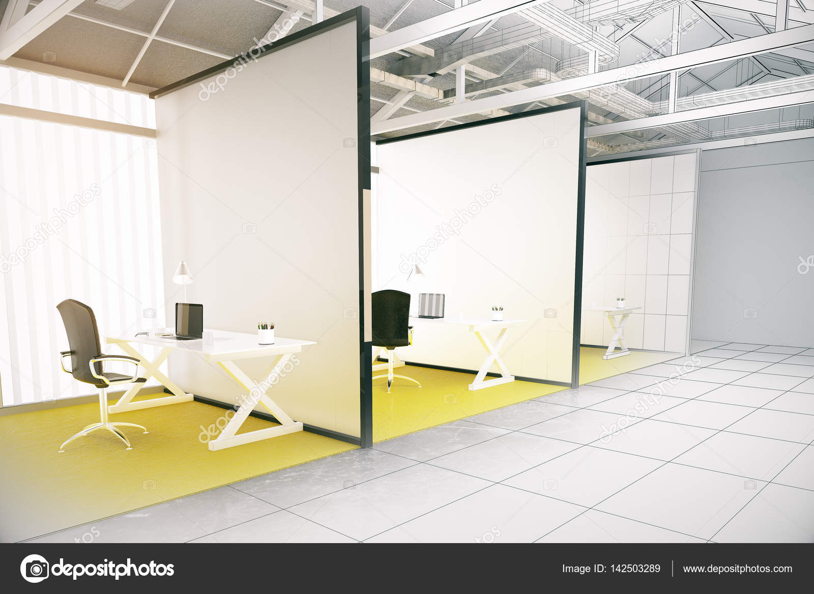 Office room side Stock Photo by ©peshkov 142503289