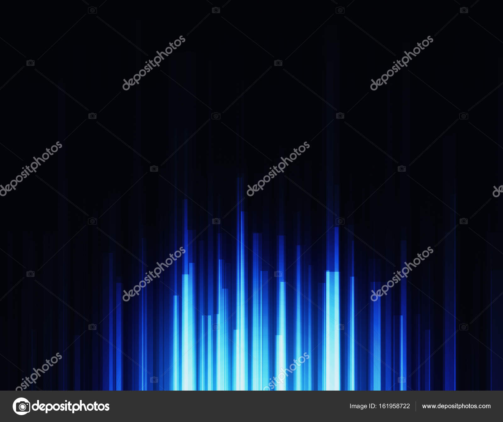 Blue high tech background Stock Photo by ©peshkov 161958722