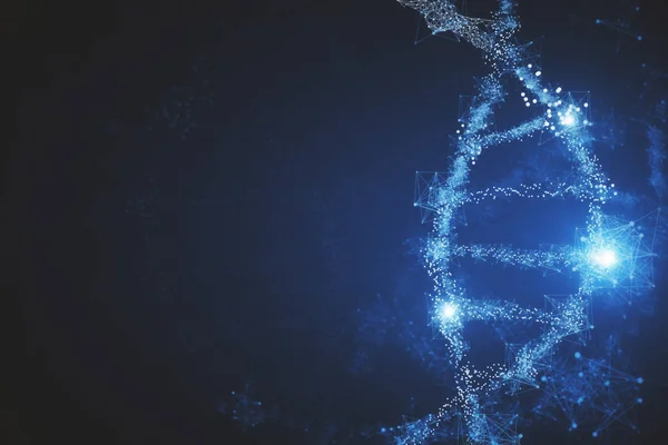 Creative DNA background Stock Photo by ©peshkov 194763784