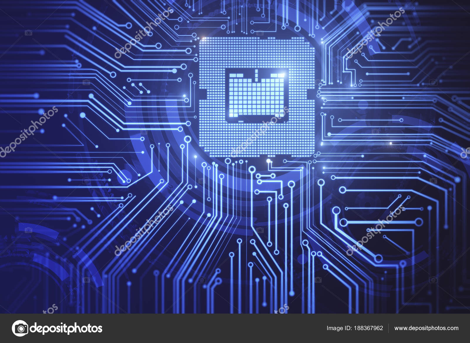 Concepto de informática y tecnología: fotografía de stock © peshkov ...